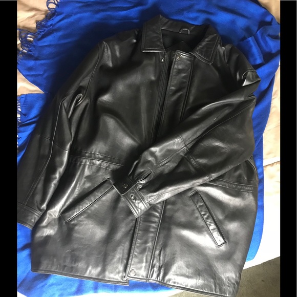 Lord & Taylor | Jackets & Coats | Lord Taylor Mens Leather Jacket ...